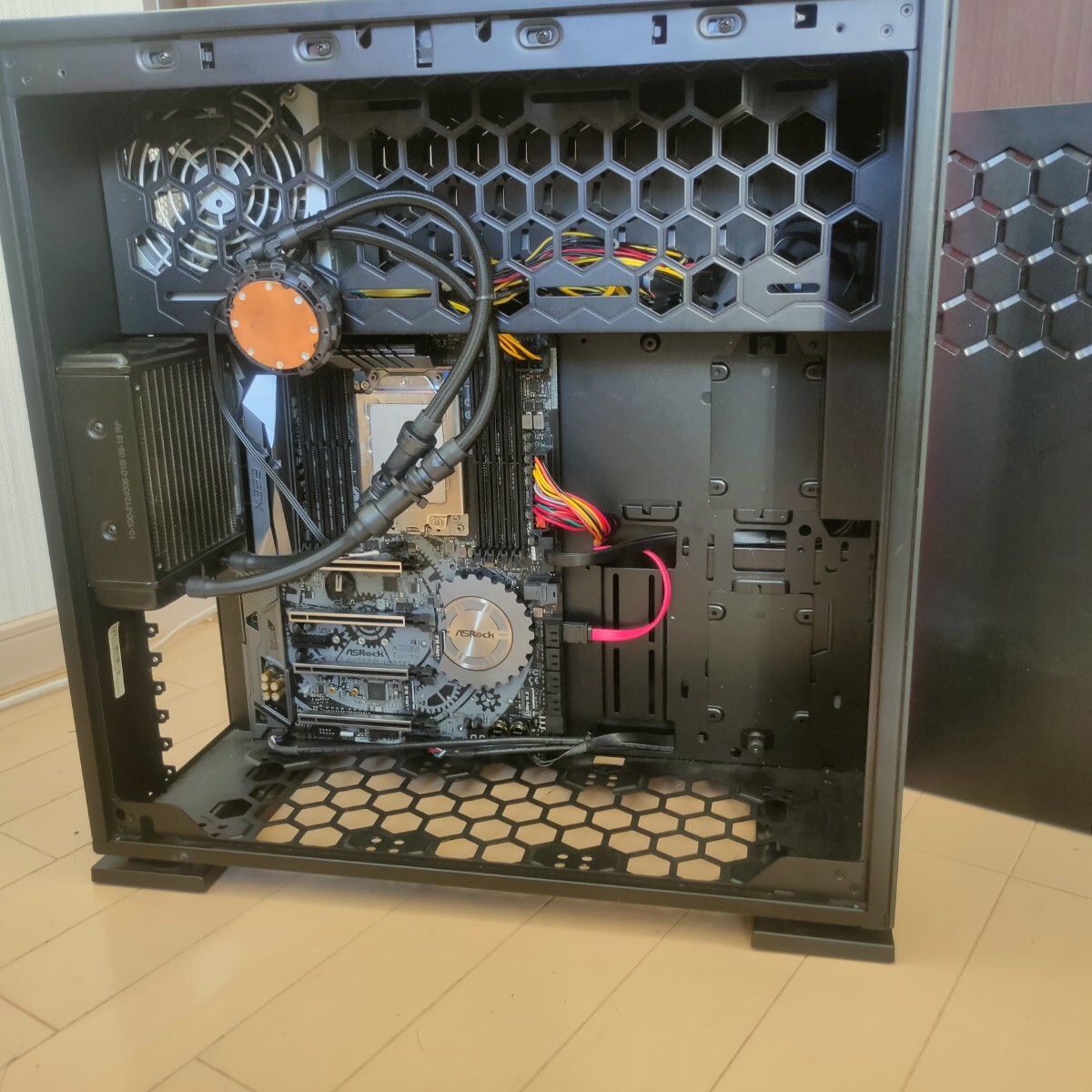 【傷や汚れあり】ジャンク扱い PCパーツ セット AMD Ryzen ThreadRipper 1950X ASRock X399 ...