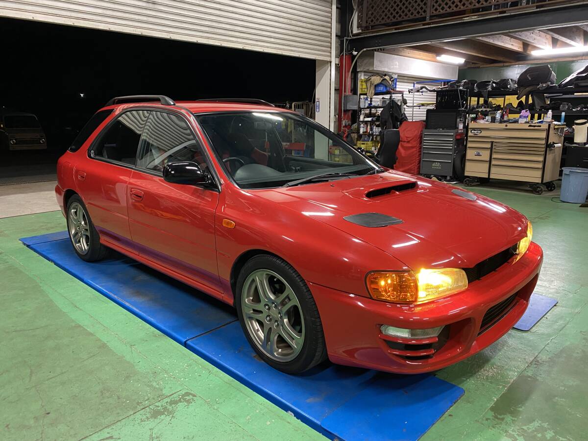 【走行距離 117,900 km】希少車 激レアパーツ 多数 WRX STI 仕様 GF8 インプレッサ スポーツ ワゴン 千葉県 検 GC8 ...