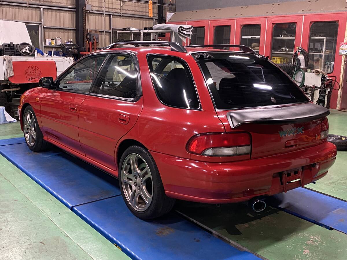 【走行距離 117,900 km】希少車 激レアパーツ 多数 WRX STI 仕様 GF8 インプレッサ スポーツ ワゴン 千葉県 検 GC8 ...