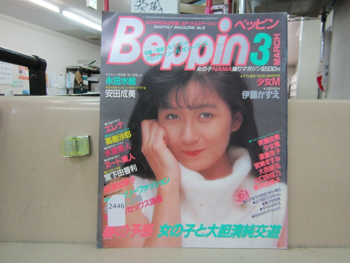 【傷や汚れあり】2446 【昭和アイドル雑誌】ベッピン Beppin 1985年3月号 伊藤かずえ 安田成美 永田水絵の落札情報詳細 - Yahoo!オークション落札価格検索 オークフリー