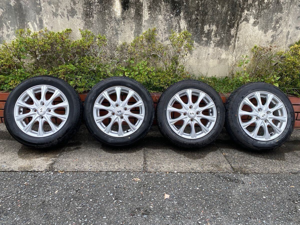 【傷や汚れあり】無限 ホンダ タイヤホイール 4本セット 15インチ 4穴 195/65R15 ダンロップ ブリヂストンの落札情報詳細 ...