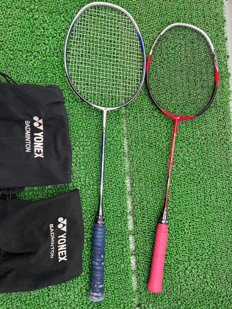 【やや傷や汚れあり】YONEX ARMORTEC 700 アーマーテック700 バトミントンラケット YONEX Ti3 TITANIUM MESH バドミントンラケット バドミントン ...