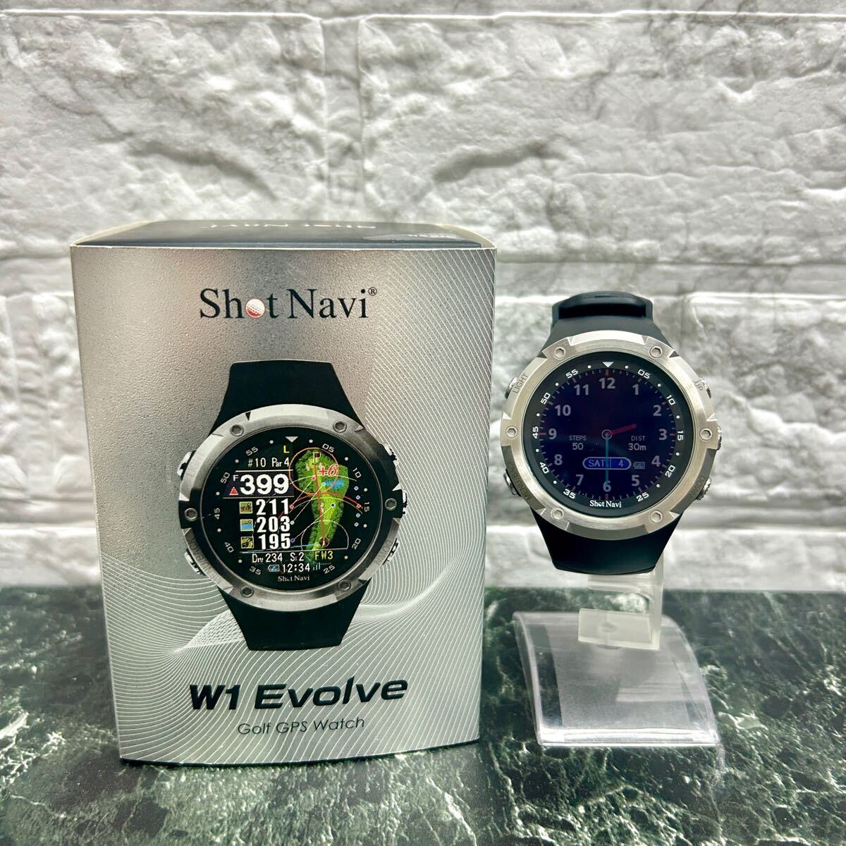 【目立った傷や汚れなし】1円〜【良品】Shot Navi ショットナビ W1 Evolve ゴルフナビ ゴルフ距離計 腕時計型 Golf GPS Watch 箱有の落札情報詳細 - Yahoo ...