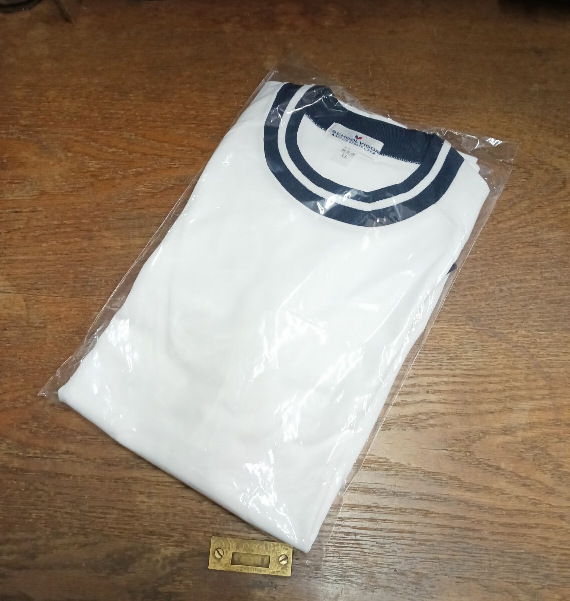 【未使用】体操服 体操着 学校ジャージ 半袖Tシャツ SCHOOL VIGOR サイズLL 未使用 運動着 スクール コスプレ 白系 4の落札 ...