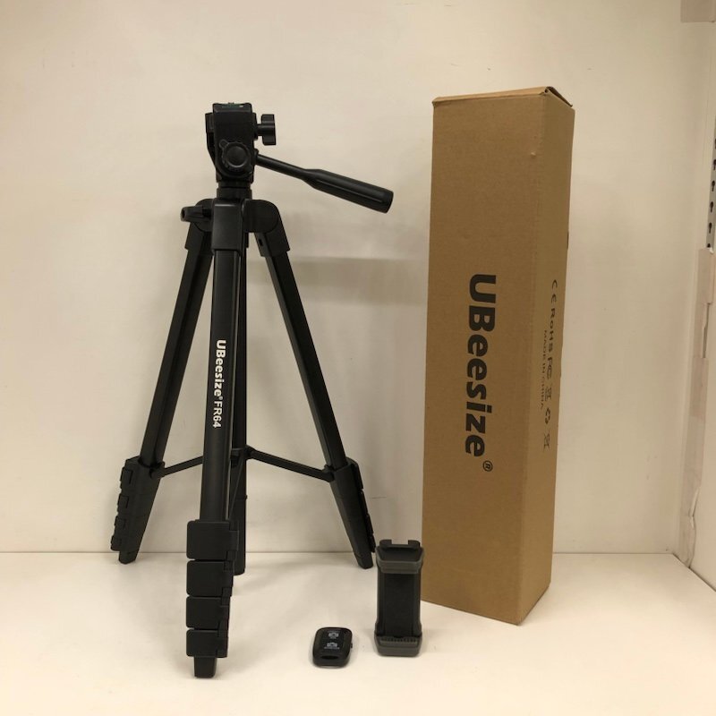 【やや傷や汚れあり】Ubeesize FR64 三脚 163cm三脚 Bluetoothリモコン カメラ スマホ 241028SK260059の落札情報詳細 - Yahoo!オークション落札 ...