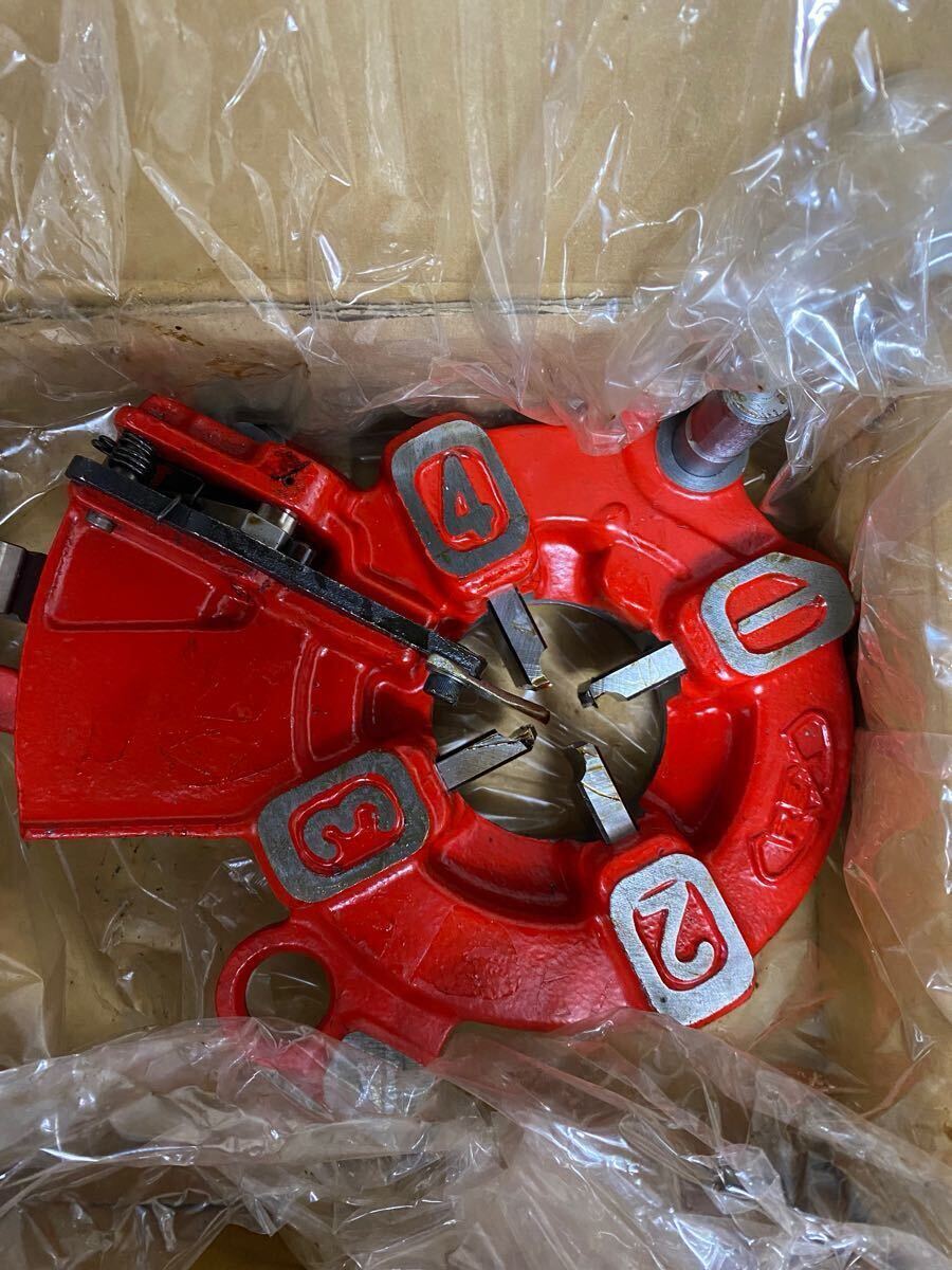 【未使用】新品、未使用 レッキス REX AUTOⅢ DIE HEAD 自動切上げダイヘッド 15A-20A AD1/2-3/4 ネジ切り ...