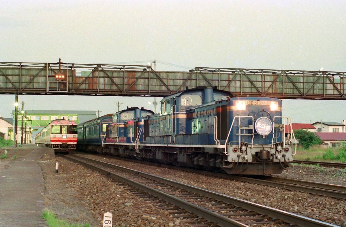 【未使用】♪ DD51 1083＋DD51＋24系 北斗星 伊達紋別駅 KG写真 ♪ の落札情報詳細 - Yahoo!オークション落札価格検索 オークフリー