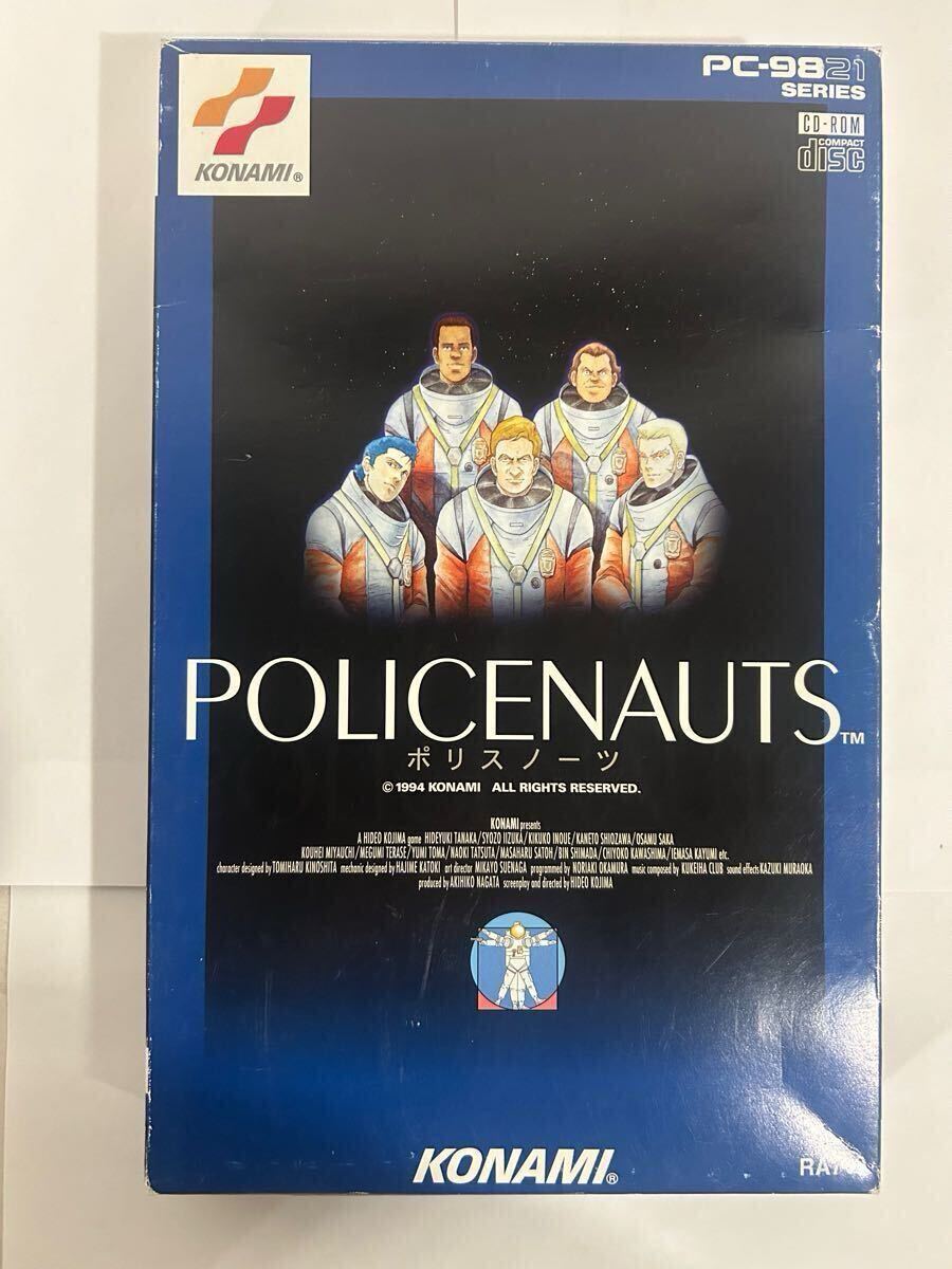 【目立った傷や汚れなし】【保管品】KONAMI POLICENAUTS コナミ ポリスノーツ PC-9821 CD-ROM 3.5”2HD ゲームソフトの落札情報詳細 - Yahoo ...