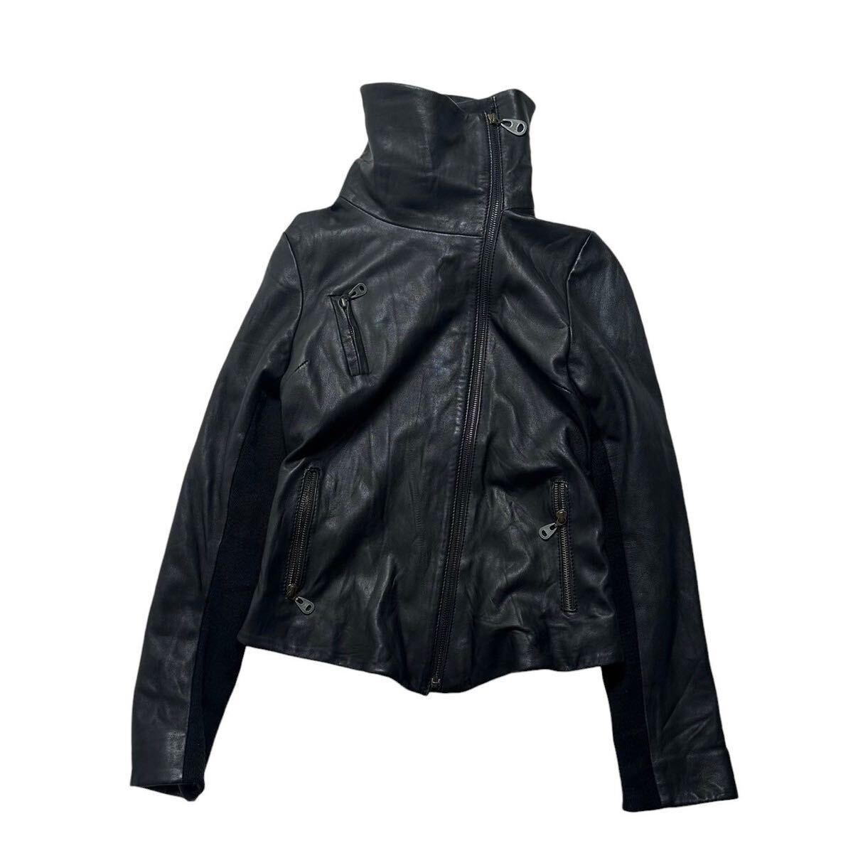 【目立った傷や汚れなし】Japanese Label Y2K leather jacket goa ifsixwasnine kmrii share spirit lgb obelisk ...