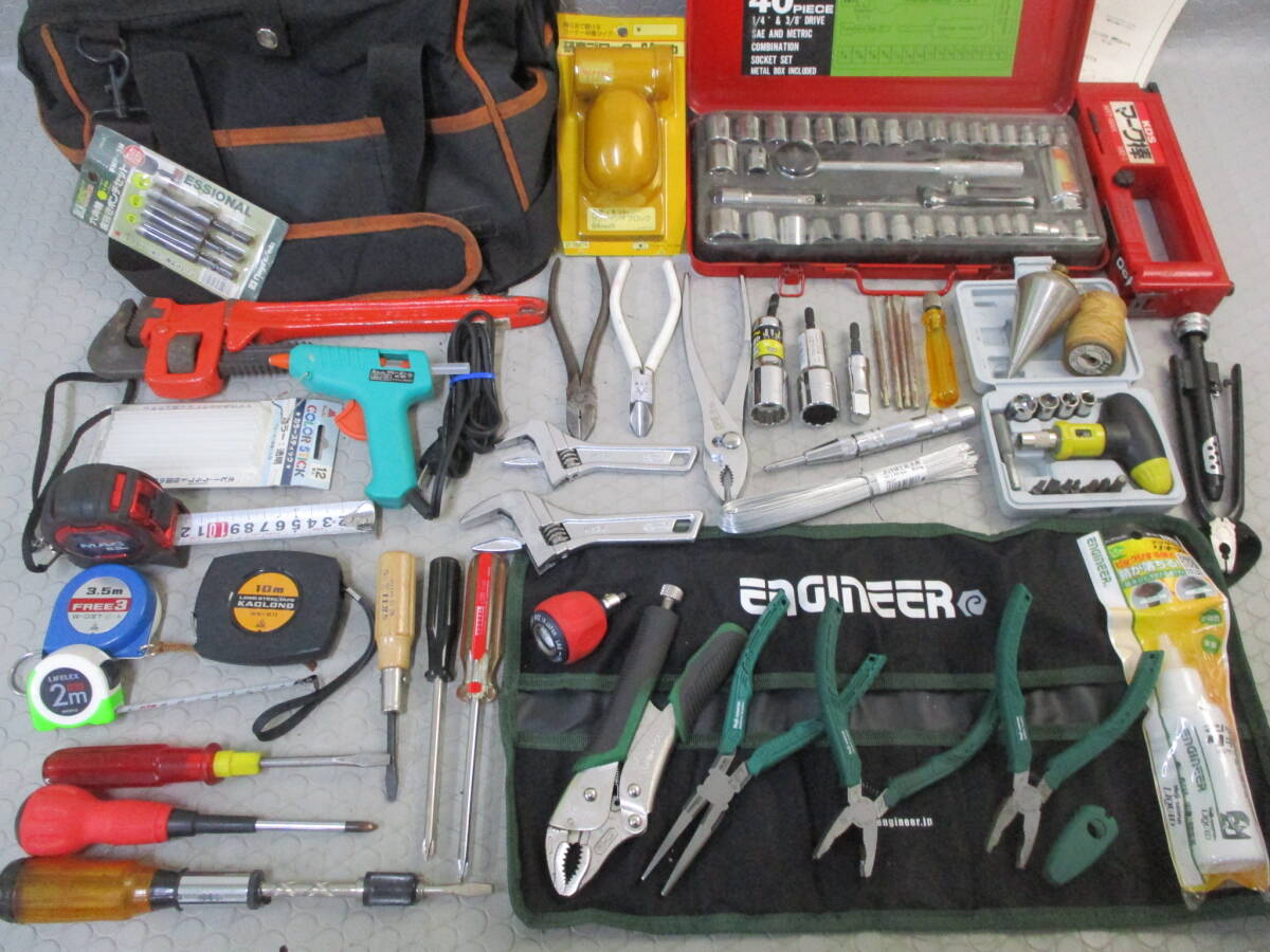 KTC ソケットレンチセット BB211 差込角9.5sq SOCKET WRENCH SET ラチェットソケットセット No.BB211 ...