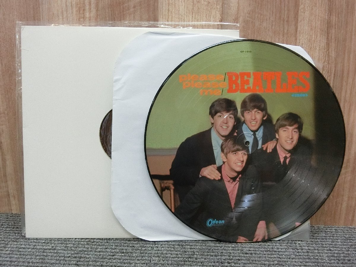 【やや傷や汚れあり】BSY1217)LPレコード/ビートルズ/THE BEATLES/Please Please Me/ピクチャーレコード/Odeon/OP-7548の落札情報詳細 ...