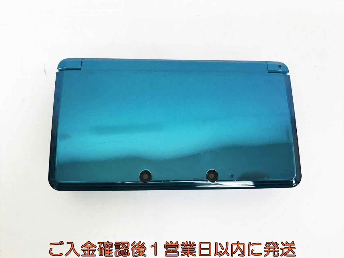 【やや傷や汚れあり】【1円】ニンテンドー3DS 本体 アクアブルー 任天堂 CTR-001 初期化/動作確認済 画面ヤケ ゲーム機本体 N03 ...