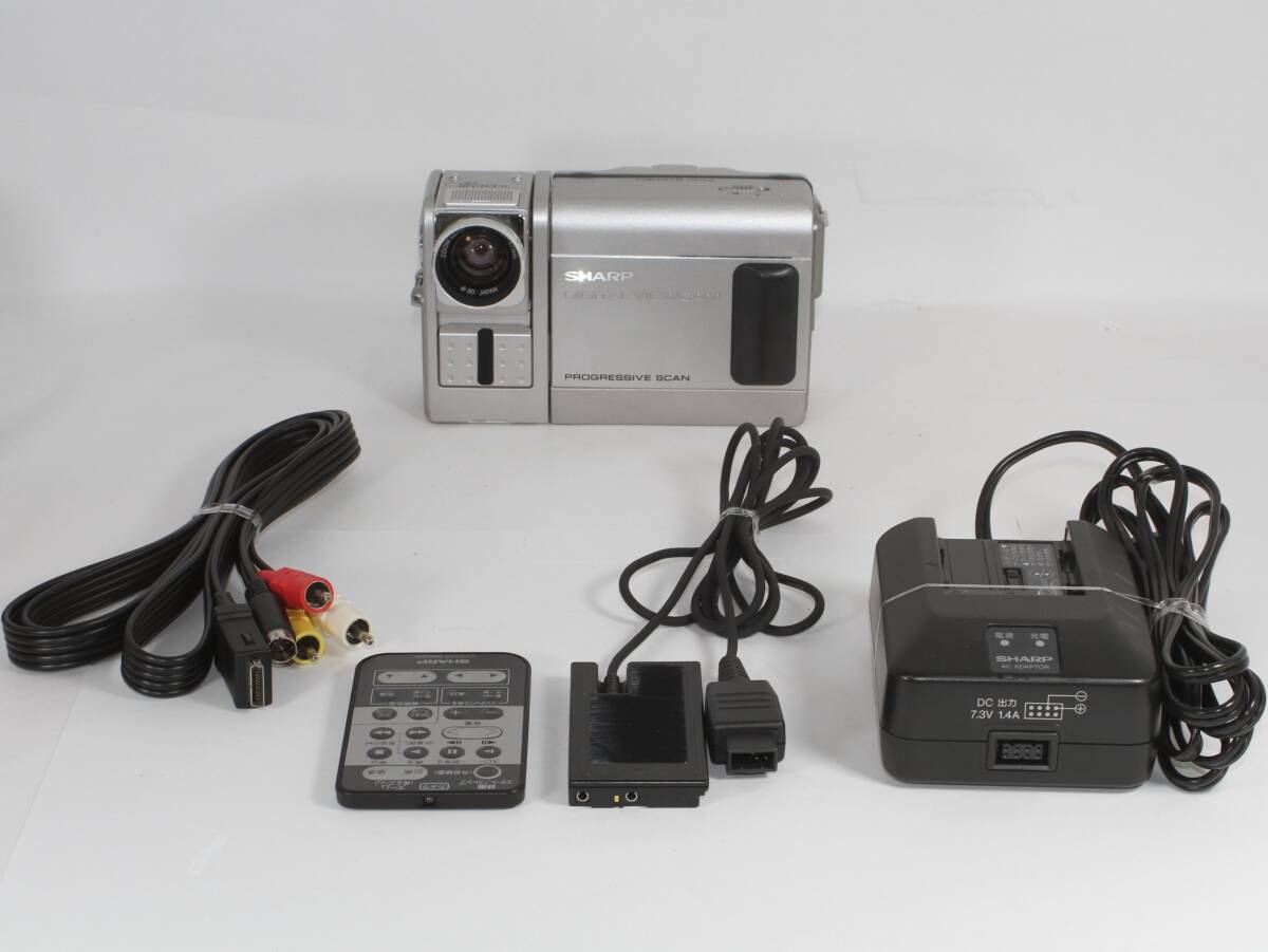 【やや傷や汚れあり】★シャープ VL-FD1 MiniDV 撮影再生OK バッテリー無し ダビングにの落札情報詳細 - Yahoo!オークション落札価格検索 オークフリー