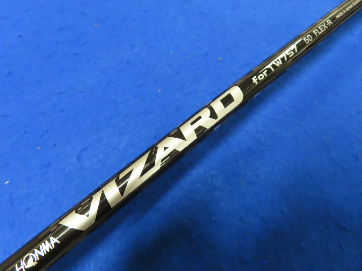 【目立った傷や汚れなし】【中古・訳あり/試打用SHAFT】本間ゴルフ T//WORLD 2022 TW757 ドライバー用 スリーブ・グリップ ...