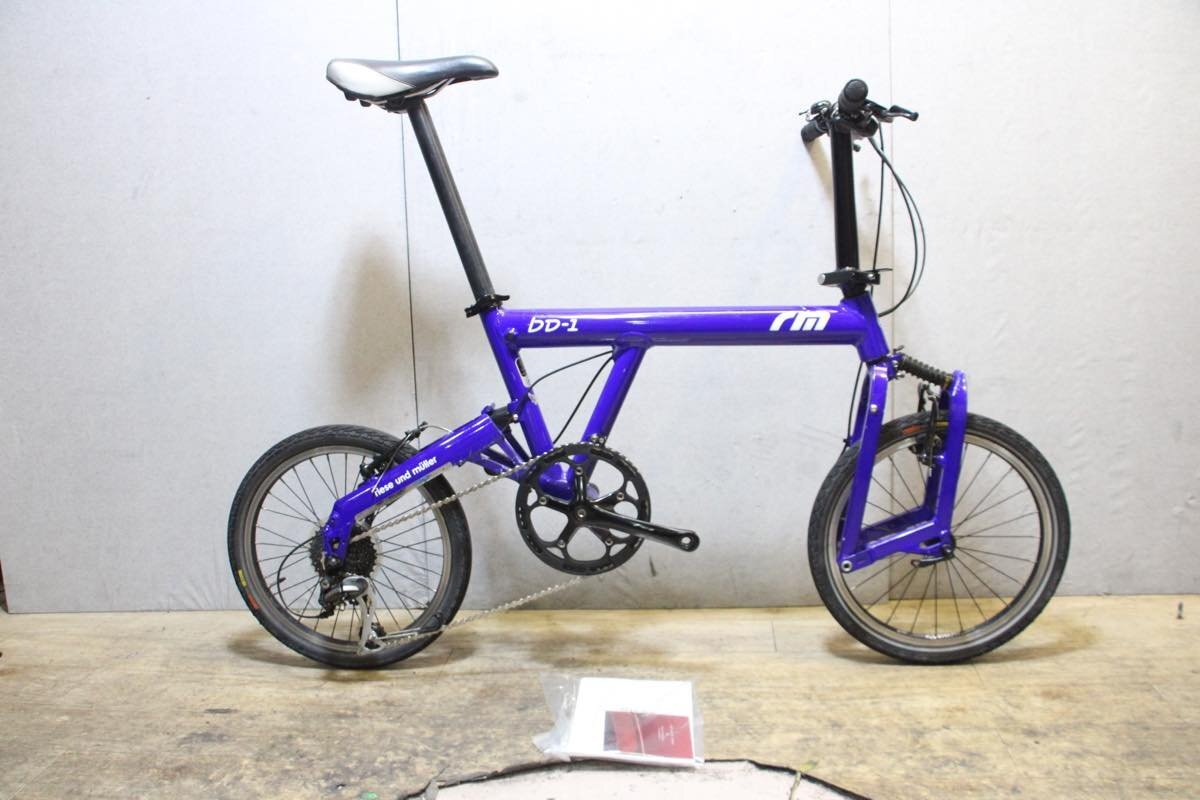 【傷や汚れあり】 R&M BD-1 ライズアンドミュラー 18インチ 折畳ミニベロ SHIMANO 1X7S 2014年モデルの落札情報詳細 - Yahoo!オークション落札価格検索 オークフリー