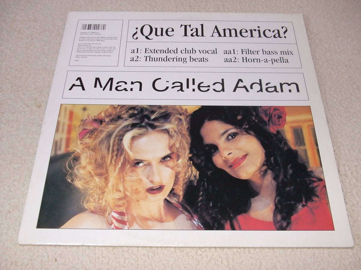 【やや傷や汚れあり】A MAN CALLED ADAM / QUE TAL AMERICA /TWO MAN SOUND,DJ HARVEY ...