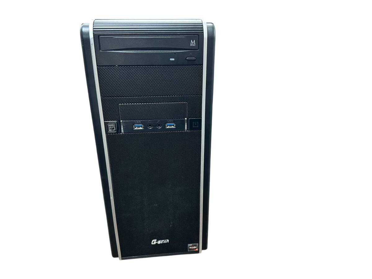 【やや傷や汚れあり】16704-5 TSUKUMO G-GEAR GA7A-C181/T Ryzen 7-2700X/RTX2070/16GB/SSD500GB/HDD1TB/ Win10Ho ...