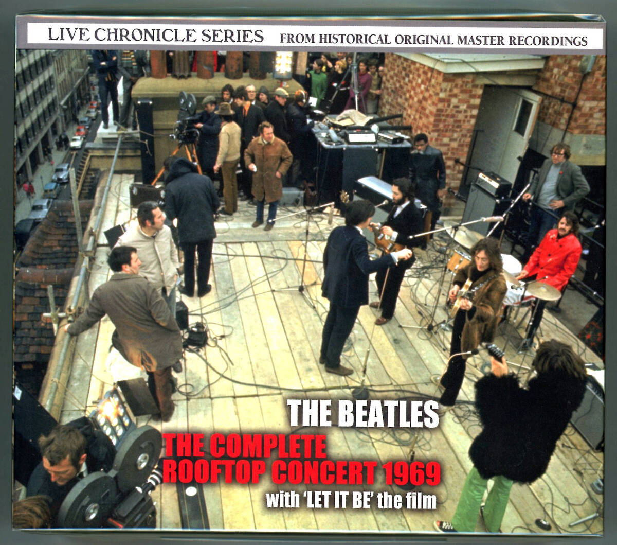 【未使用】輸入盤最新作 最高音質 THE BEATLES LIVE AT THE APPLE ROOFTOP 1969 ビートルズ (プレス盤 ...