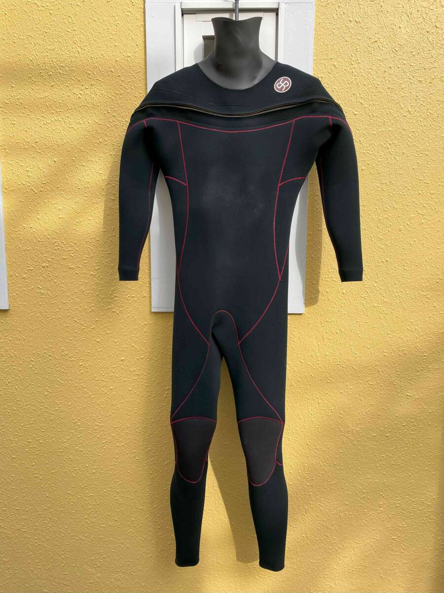 【目立った傷や汚れなし】RASH WETSUITS BLACK Edition 4 SEASON MODEL BZ-5 フルスーツ ラッシュウェットスーツ セミドライ 4mmALL 真冬の落札 ...