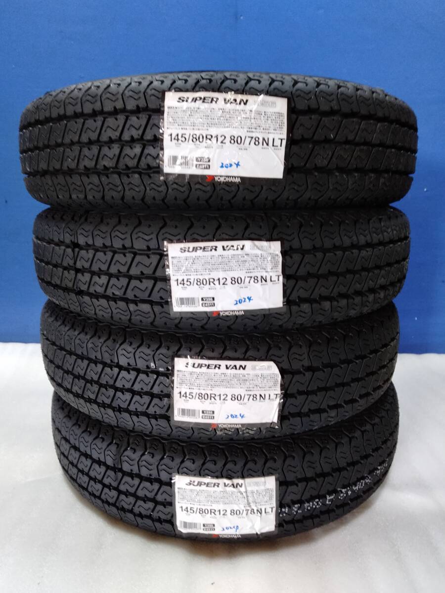 【未使用】12/17-4 ヨコハマ SUPER VAN 145/80R12 80/78 N LT 4本 2024年製 未使用品 【総額13,000円～】の落札情報詳細 - Yahoo ...