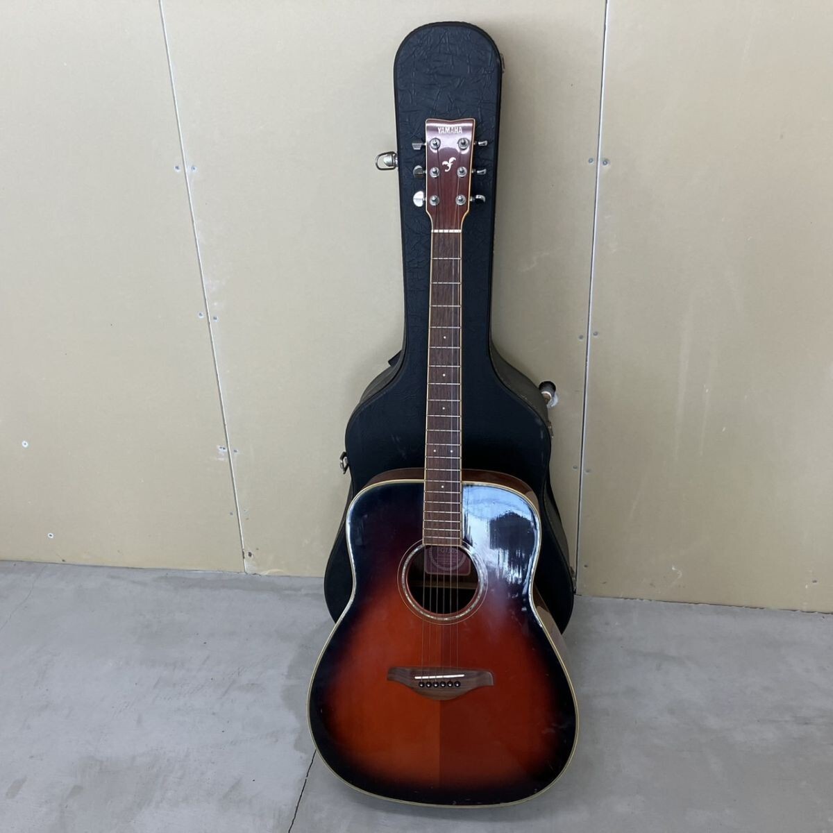 【傷や汚れあり】I115-T23-1199 Yamaha ヤマハ FG730S Solid Top アコースティックギター アコギ Tobacco Sunburst ハードケース有 ③の落札 ...