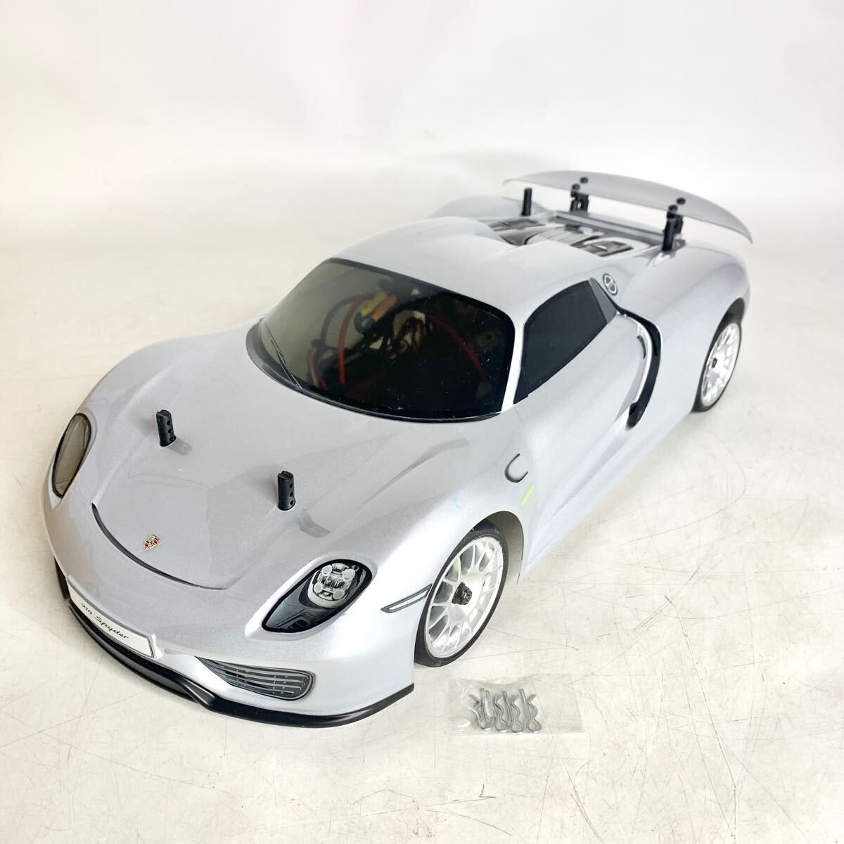 【傷や汚れあり】京商 ポルシェ 918 スパイダー Porsche spider KYOSHO RC ラジコン ボディ シャーシ セット ジャンクの落札情報詳細 - Yahoo!オークション ...