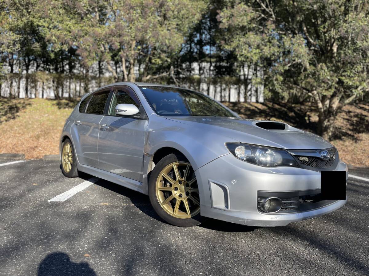 【走行距離 168,000 km】インプレッサ STI WRX GRB 6MT 24年車 ブレンボ 後期 タイベル交換済 シルバー ハッチバック VAB GDB GRF GVB GVF GH系 ...