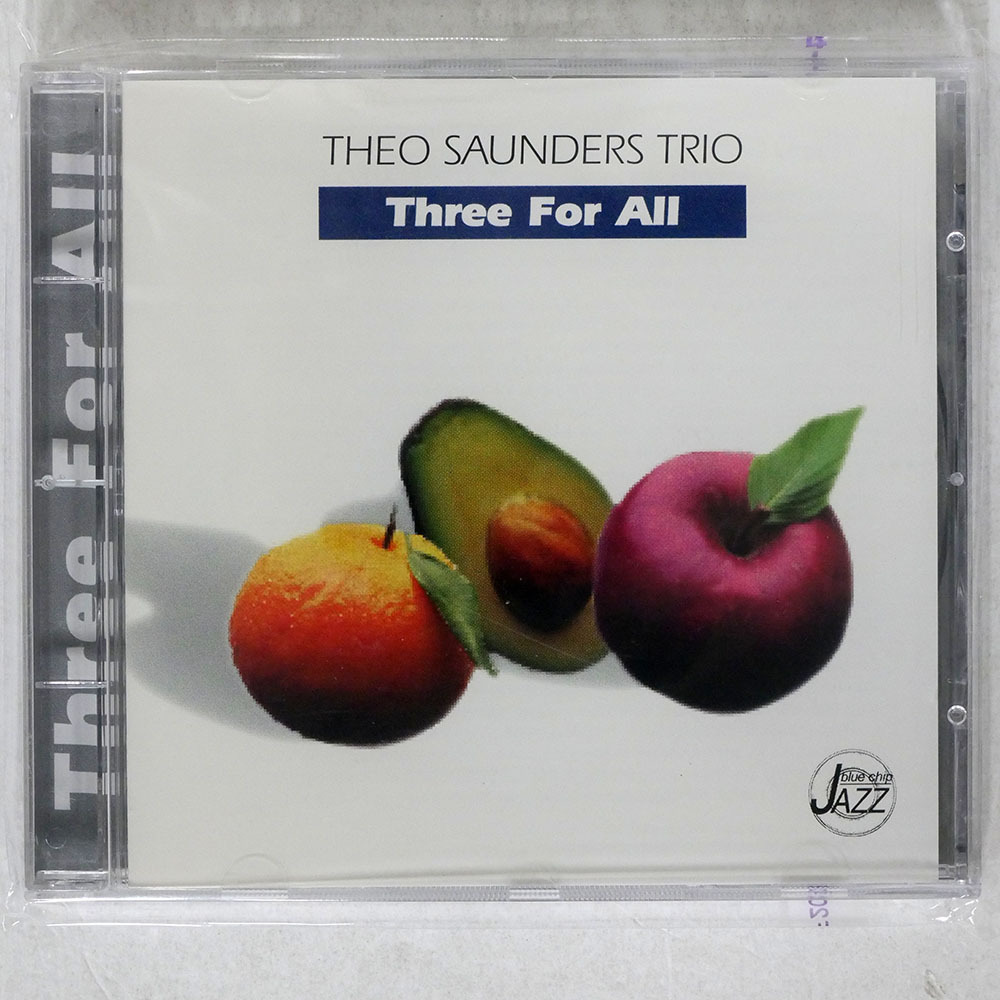 【目立った傷や汚れなし】ドイツ盤 THEO SAUNDERS TRIO/THREE FOR ALL/BLUE CHIP JAZZ ...