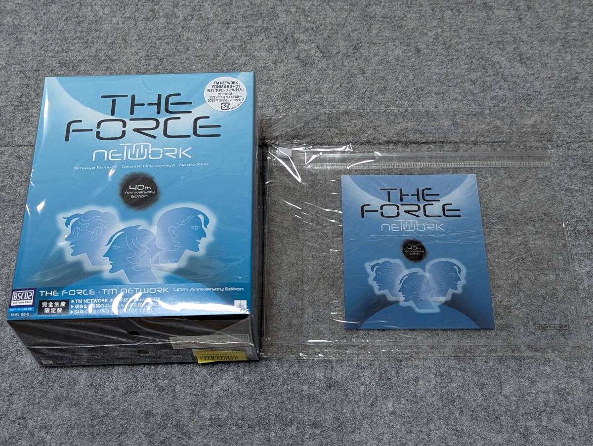 【未使用に近い】【楽天ブックス限定先着特典】TM NETWORK The Force -40th Anniversary Edition-(初回限定盤4Blu-ray+2CD+オリジナルクリア ...