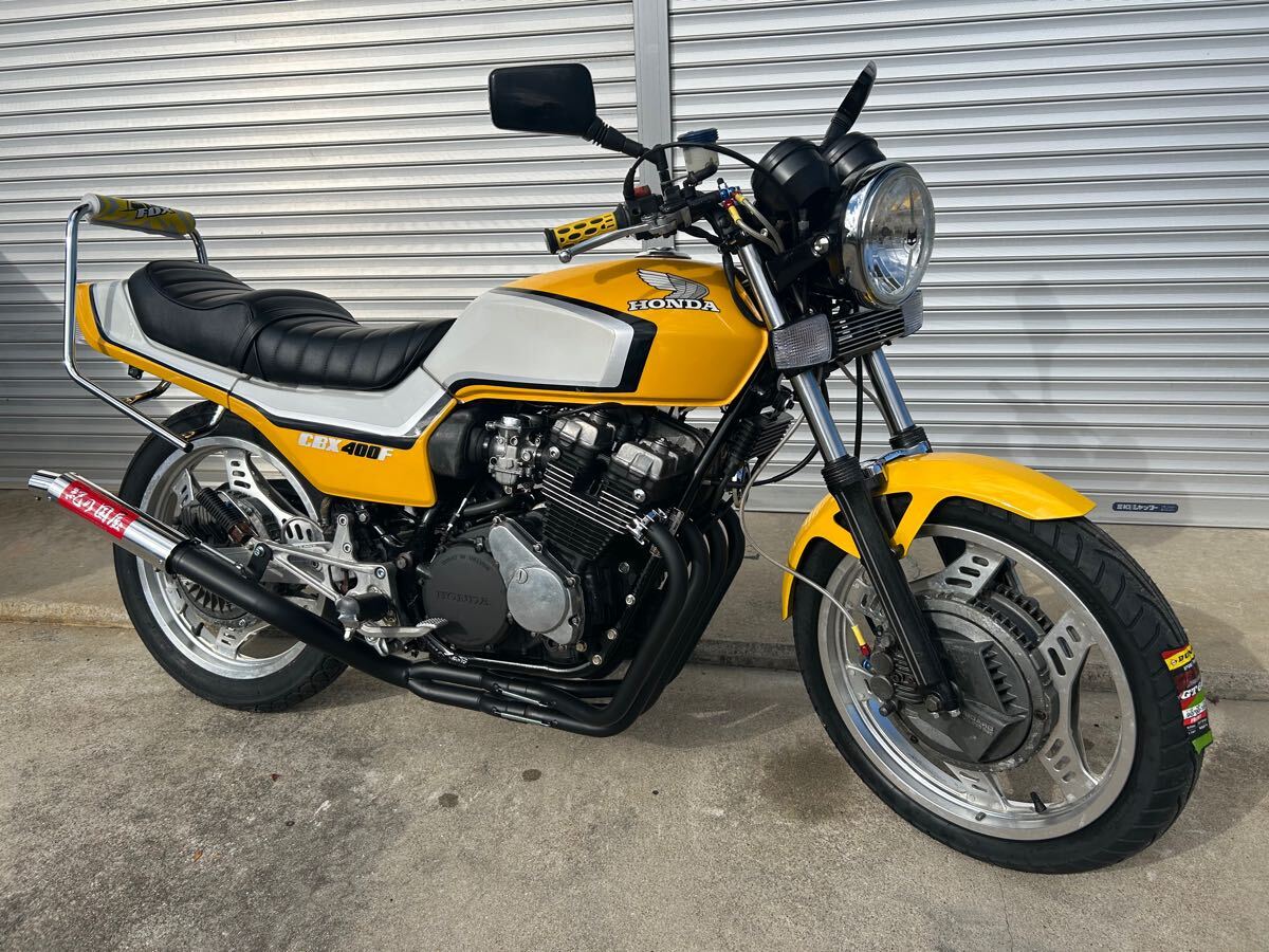【傷や汚れあり】CBX400F 車検3年付き 2型風カラー 動画有り 絶好調 検/CBX550F GS400 XJ400D CBR400F Z400FX CB400N GSX400Eの落札情報 ...