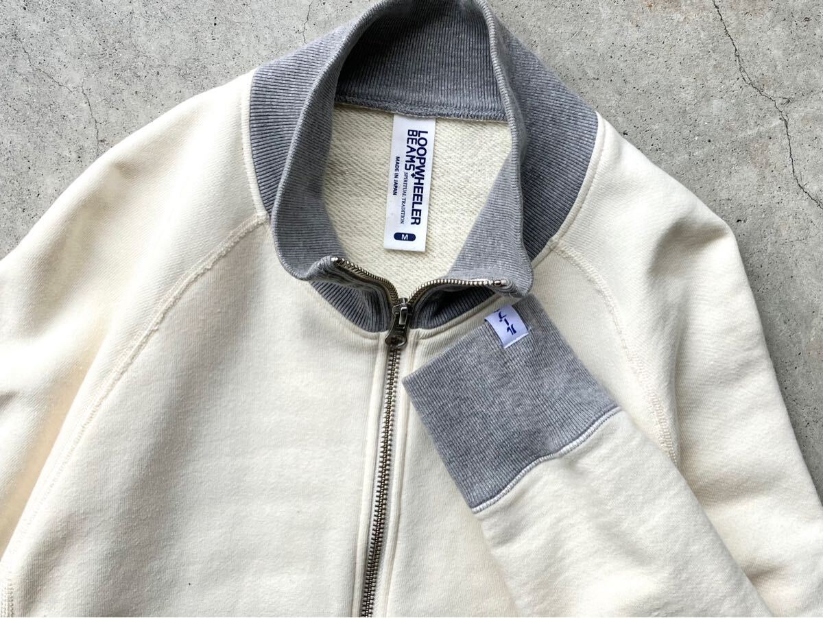 【目立った傷や汚れなし】BEAMS PLUS別注 LOOPWHEELER 吊り裏毛スウェット トラックジャケット M ビームスプラス メンズ トレーナー セーター パーカー ジャージの落札情報 ...