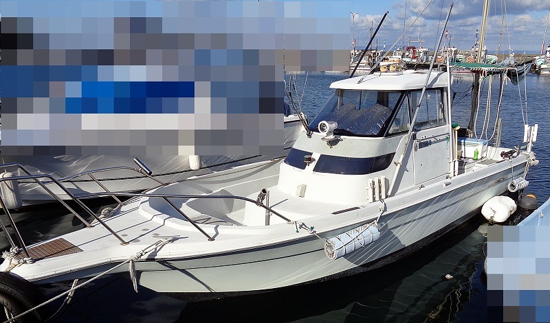 【傷や汚れあり】ヤンマーFX26Z（2004年12月初登録）船内外機艇・4LH-HTZ 120馬力・限定沿海（令和7年10月まで検査あり）・泉南地方漁港継続係留権付きの落札情報詳細 ...