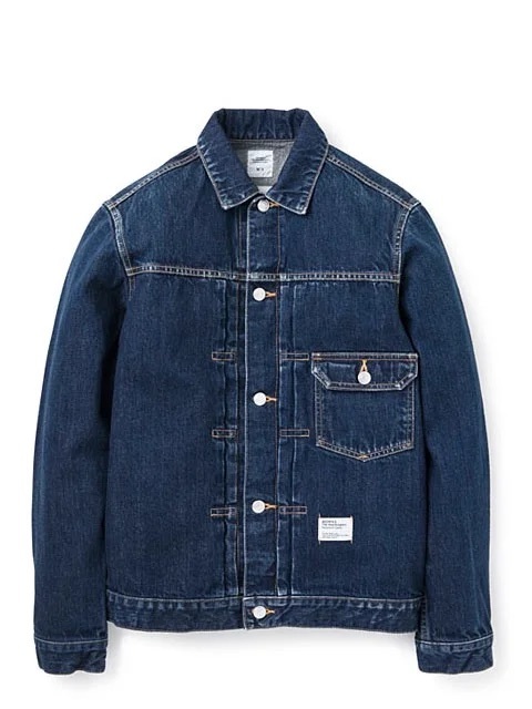 【未使用に近い】コラボ 限定品 BEDWIN × CANTON : 『CASSIDY』 デニム ブルゾン ジャケット Gジャン ￥48,600 FRAGMENT RHC ロンハーマン 藤原 ...