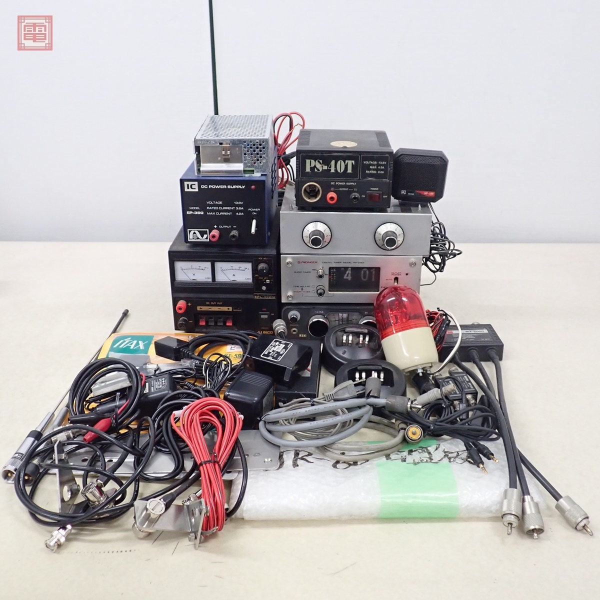 【全体的に状態が悪い】アイコム/アルインコ/ダイワ/ダイアモンド 他 BC-74J/PS-40T/EP-350//MX2000/JR-60 等 ...