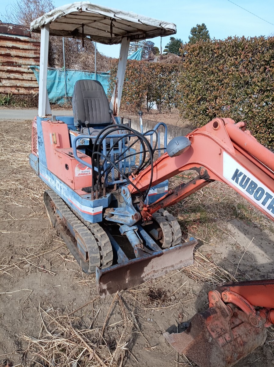 【傷や汚れあり】クボタミニユンボKH012中古の落札情報詳細 - Yahoo!オークション落札価格検索 オークフリー