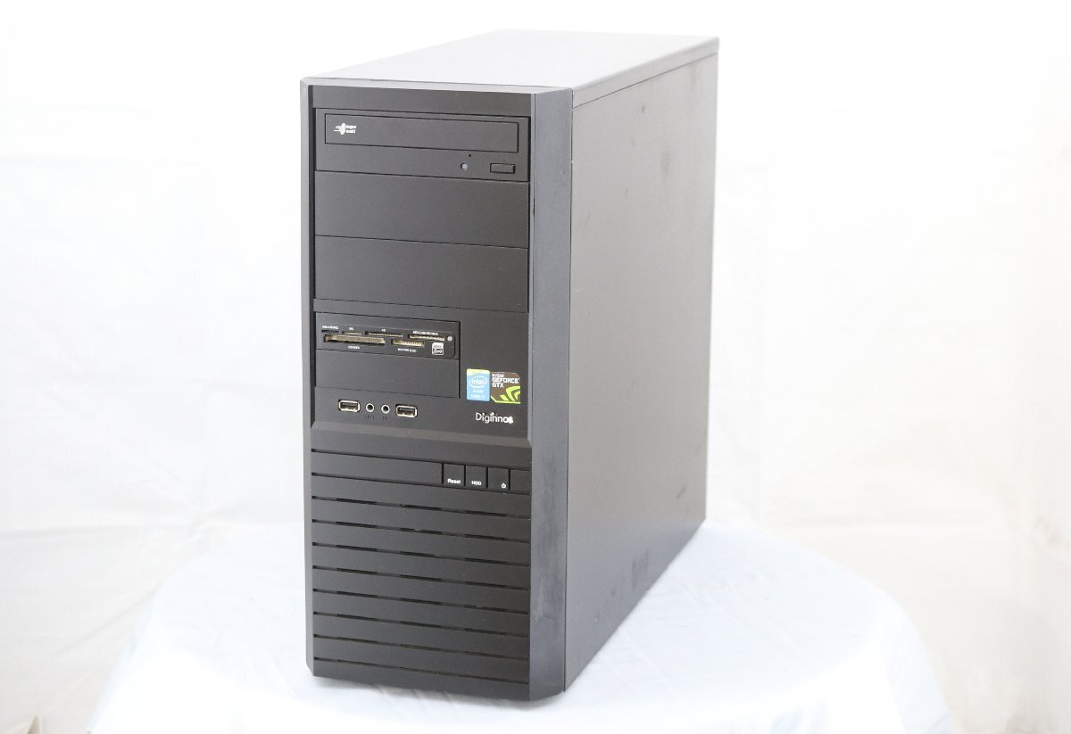 【傷や汚れあり】THIRDWAVE H87-PLUS Diginnos Core i7 4770 3.40GHz 16GB 1000GB 現状 ...