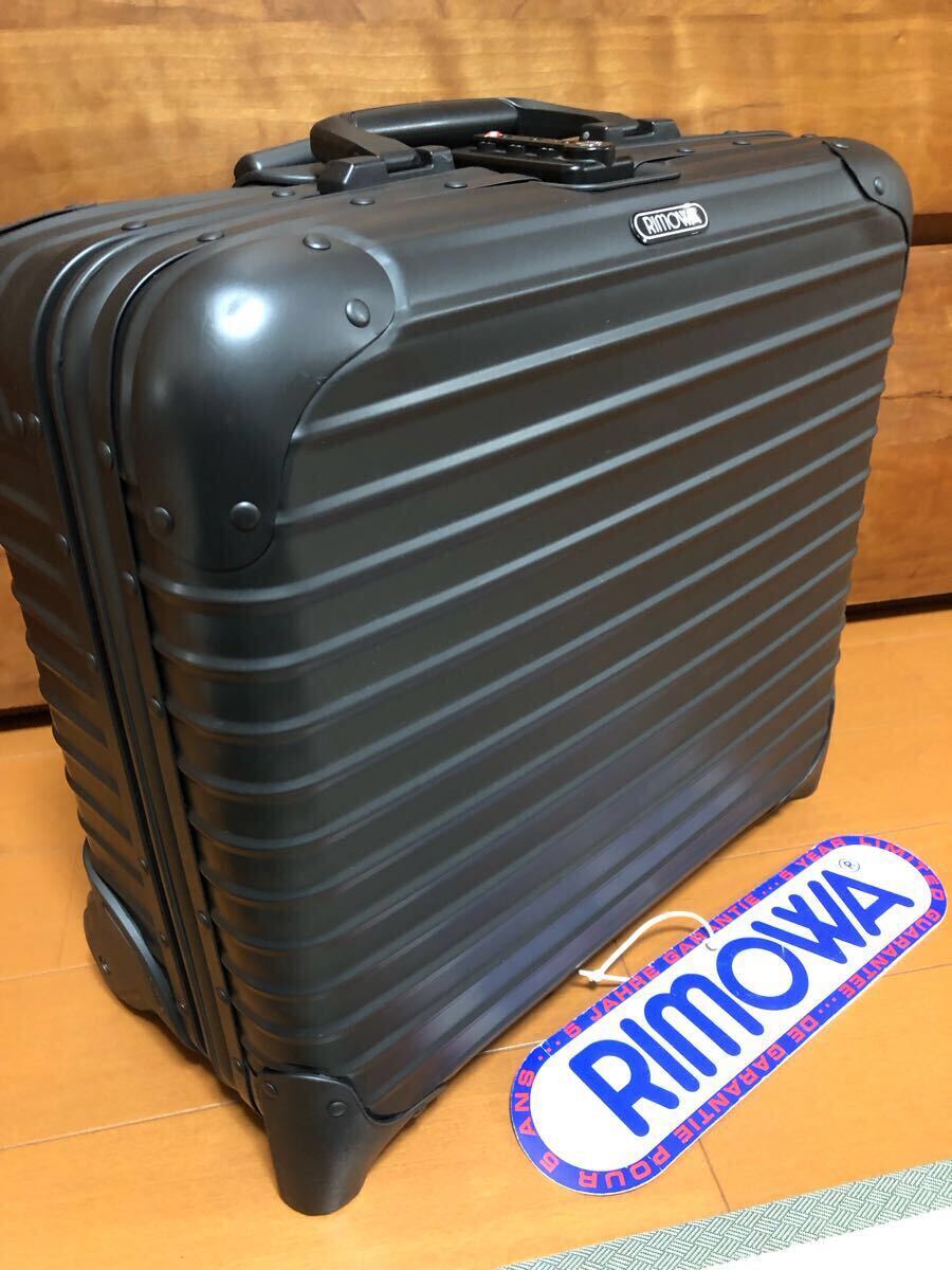 【目立った傷や汚れなし】☆美品☆激レア☆RIMOWA リモワ ステルス ビジネストロリー2輪 23L-28L 早い者勝ち 入手困難の落札情報詳細 - Yahoo!オークション落札価格検索 オークフリー
