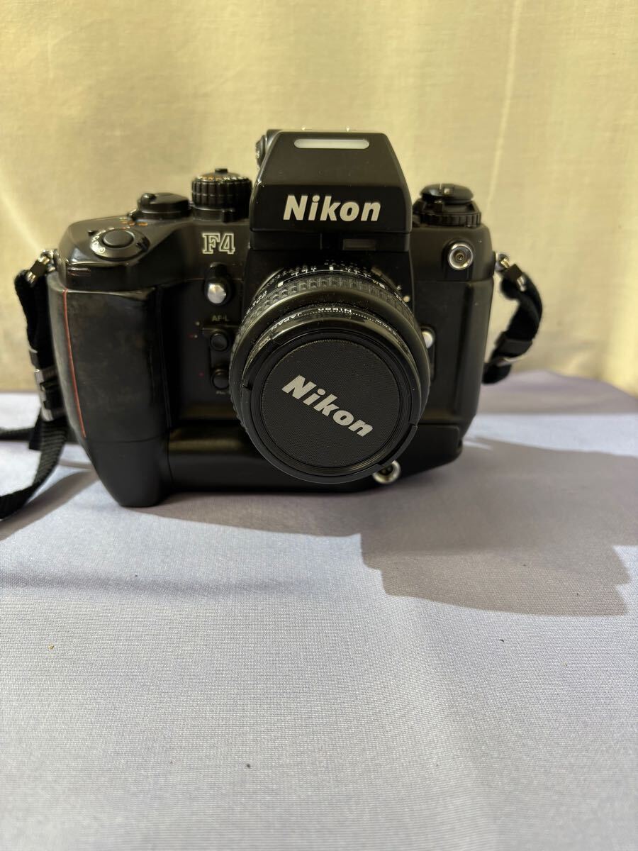 【やや傷や汚れあり】【D163】Nikon F4 AF NIKKOR 50mm 1:1.4 一眼レフフィルムカメラ ボディ レンズ 希少の落札 ...