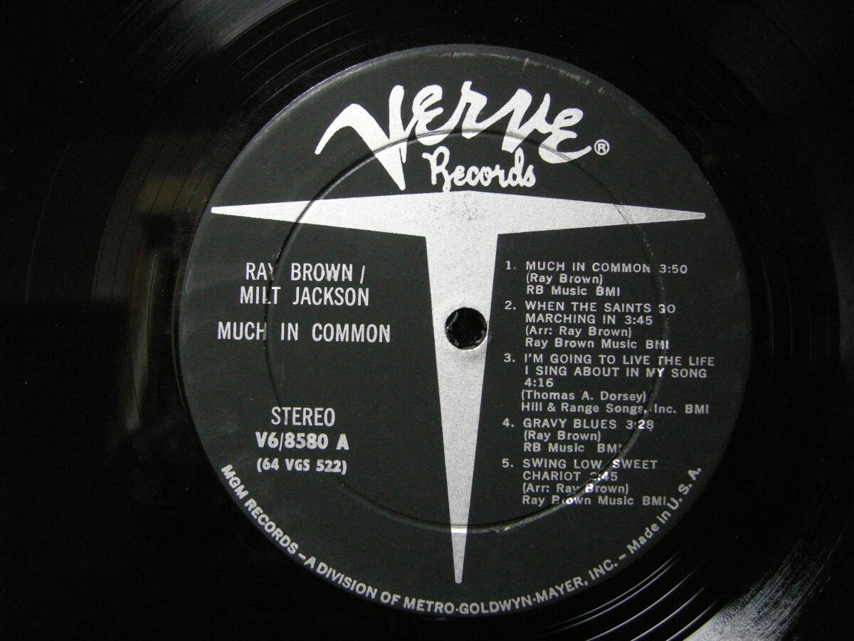 【目立った傷や汚れなし】Ray Brown / Milt Jackson Much In Common koikeの落札情報詳細 ...