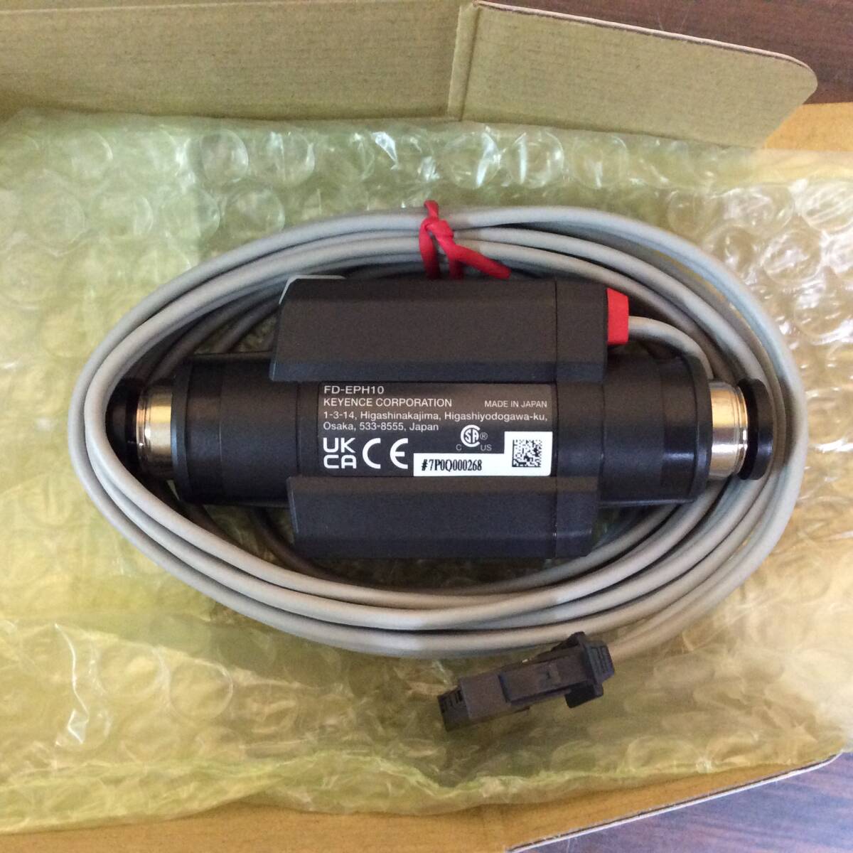 【未使用】 【TH-5028】未使用品 KEYENCE キーエンス 流量圧力デュアルセンサ センサヘッド FD-EPH10【レターパックプラス ...