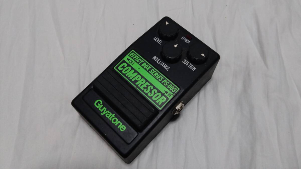 【傷や汚れあり】Guyatone Compressor PS-003 effector グヤトーン コンプレッサー エレキギター用 エフェクターの落札情報詳細 - Yahoo!オークション落札 ...