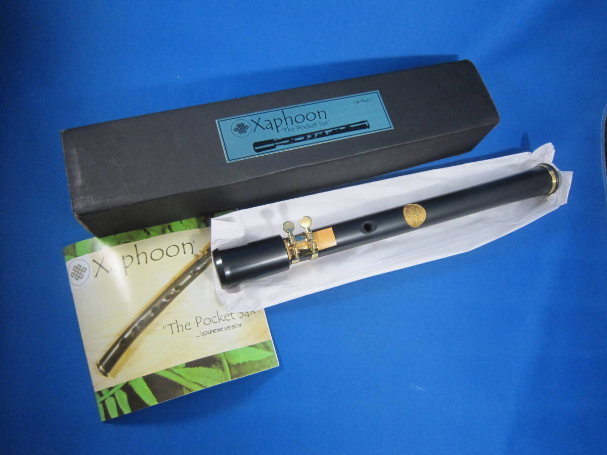 【目立った傷や汚れなし】美品 動作品 MAUI Xaphoon POCKET SAX マウイ ザフーン ポケットサックス ABS樹脂性サックス ...