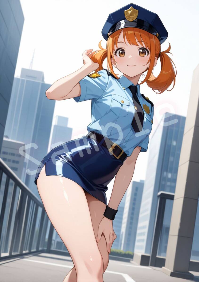 【未使用】A476 オリジナル 橙髪 ツインテール ミニスカポリス ユニフォーム スポーツ系 A4 ポスター 同人 アート 制服コスプレ女子 AIイラスト 美女の落札情報詳細 - Yahoo ...