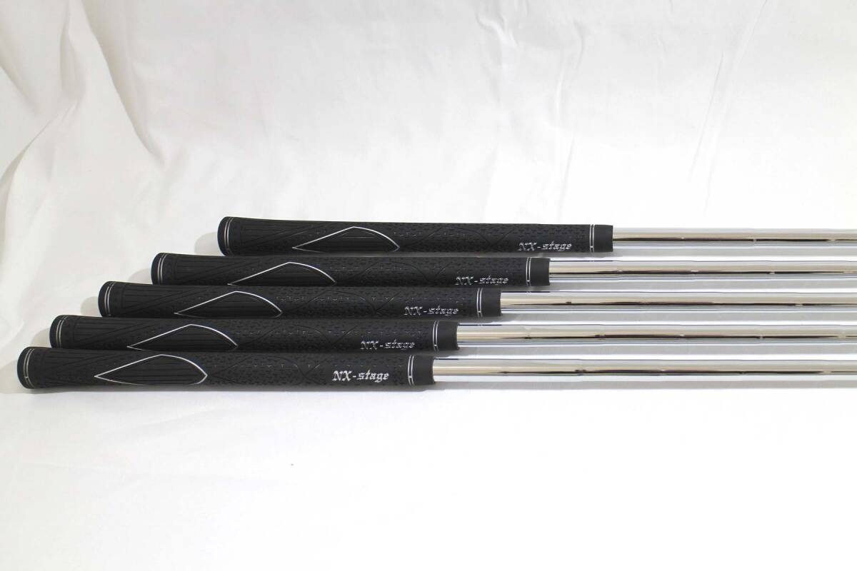 【やや傷や汚れあり】Z752 advisor NX-stageNS460 5本組（Iron 7、8、9、P、D）スチール アドバイザー セット ...