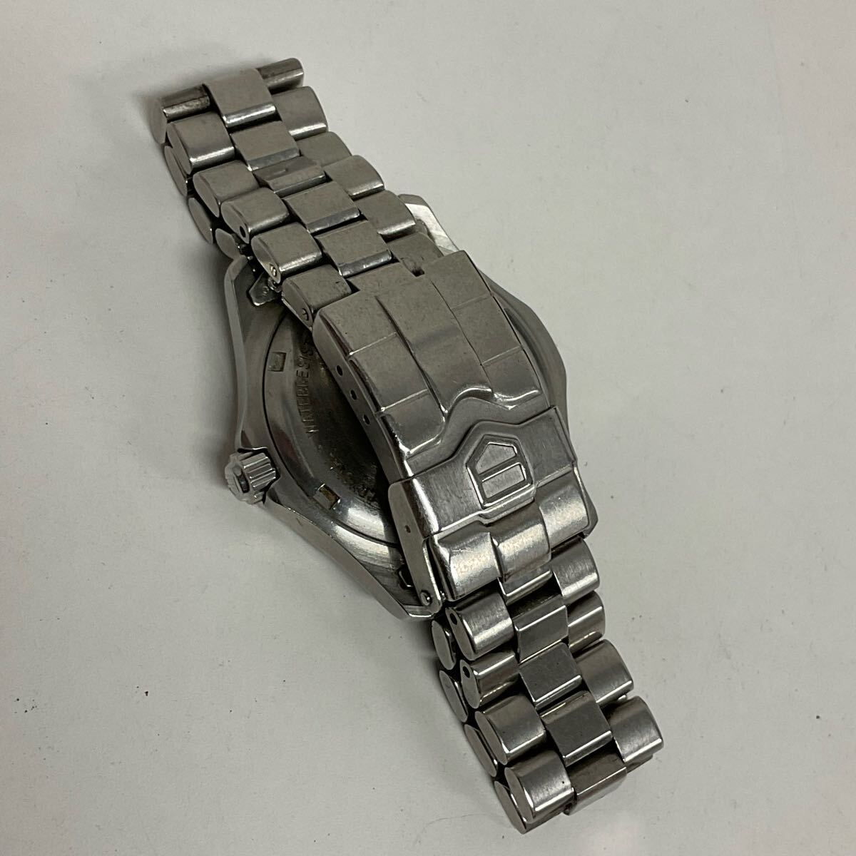 【傷や汚れあり】代TW018-60 TAG HEUER タグホイヤー 1860 プロフェッショナル 200M WK1212 シルバー クォーツ ...