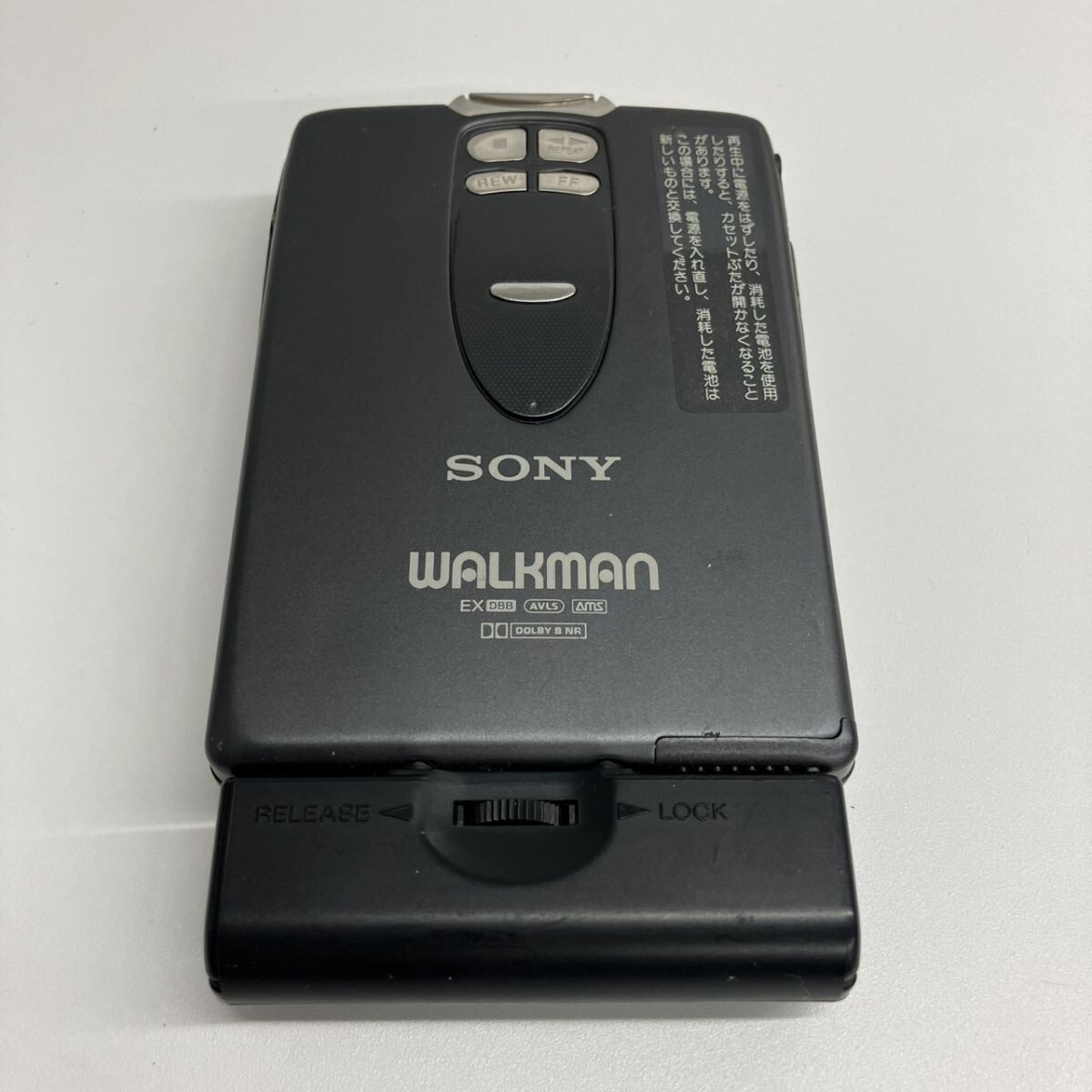 【傷や汚れあり】O311-F1-430 SONY ソニー WALKMAN CASSETTE PLAYER WM-EX2 カセットウォークマン ...