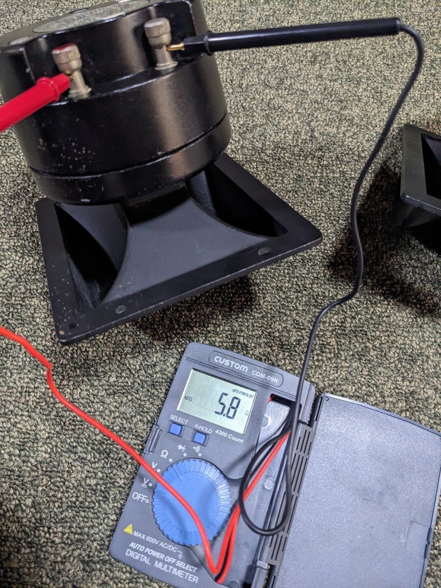 【傷や汚れあり】動作良好 エレクトロボイス/Electro Voice/EV ST350A ペア ホーンツイーター ホーン Sentry IV ...