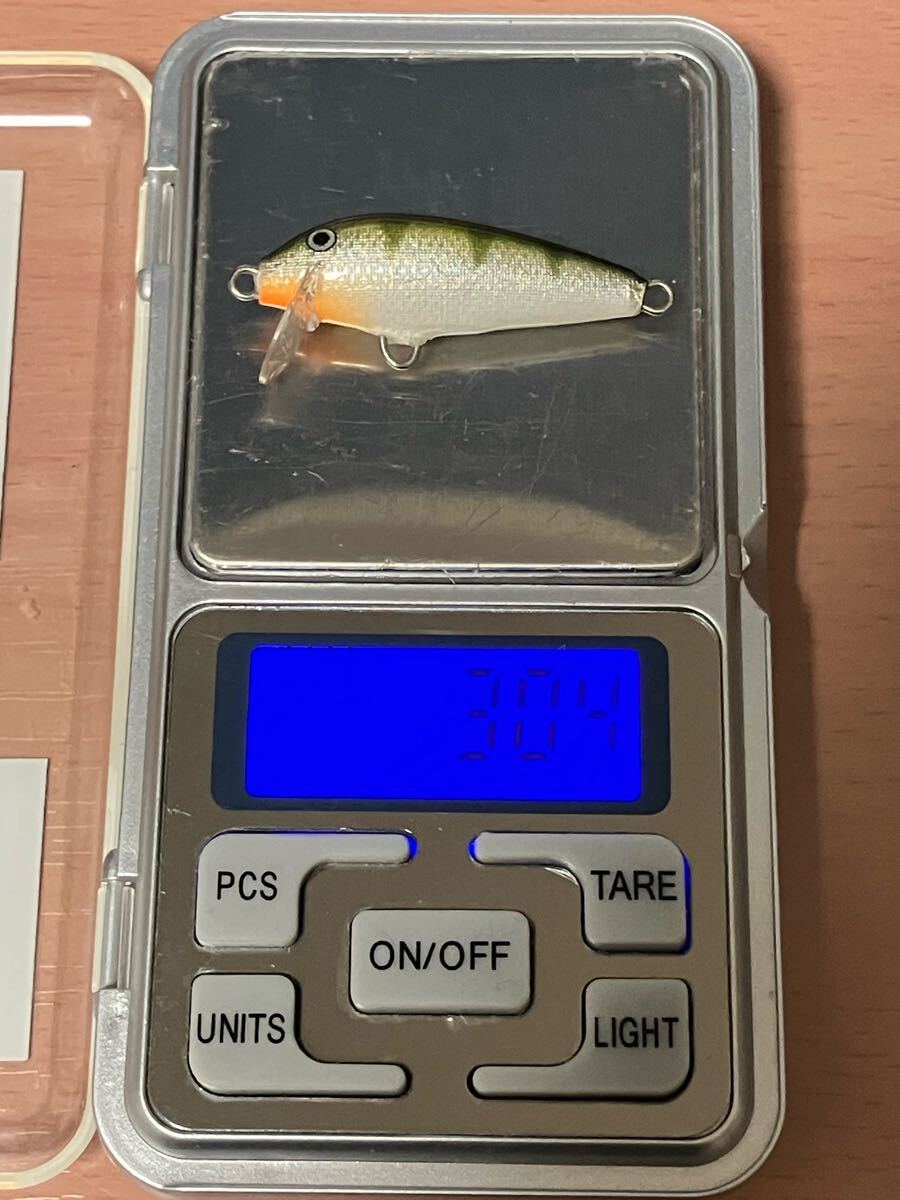 【やや傷や汚れあり】ラパラ カウントダウン3 CD3 rapala countdown シンキングミノー 渓流 エリア トラウト バルサミノー 30mm パーチ ハンドメイドの落札情報詳細 ...