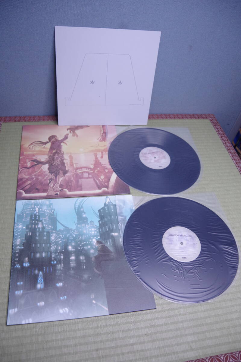 【やや傷や汚れあり】 50 USED 保管現状品 LPレコード FINAL FANTASY XIV Vinyl LP Box レコード ...