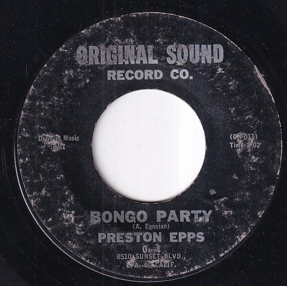 【やや傷や汚れあり】Preston Epps - Bongo Rock / Bongo Party (C) OL-AD683の落札情報詳細 ...